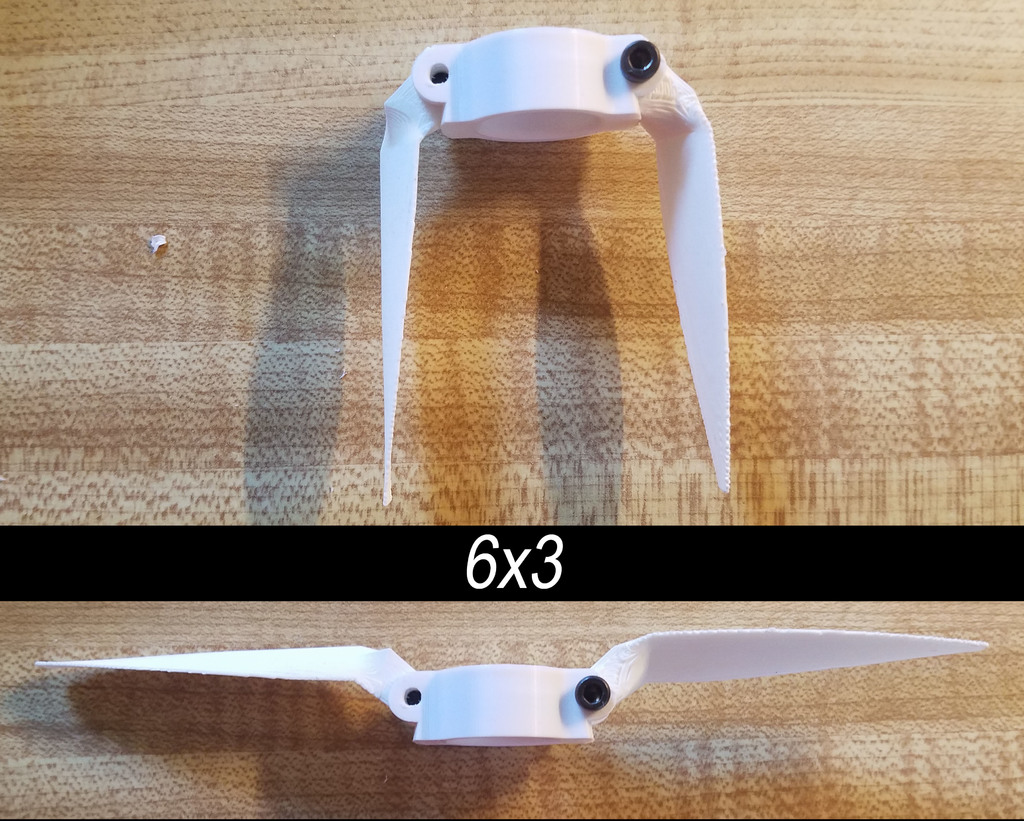 Folding propellers for Rocket Drones by Jamie Claye | Download free STL ...