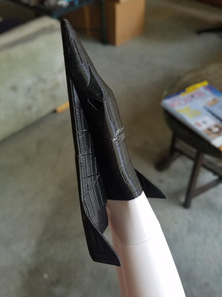 Luna (from Destination Moon) model rocket by Jamie Claye | Download ...