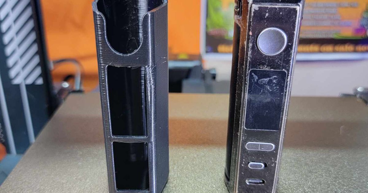 Voopoo Drag PRO X TPU/TPE case by DewFlunky | Download free STL model ...