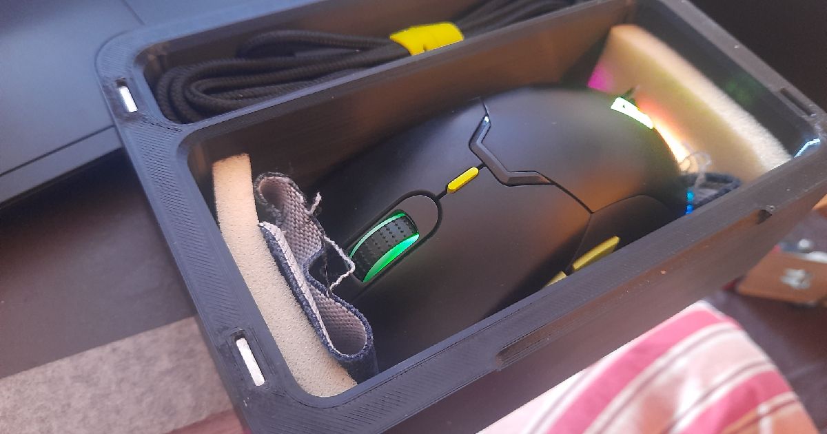 Magnetic Mouse case por Shubham Pandey | Descargar modelo STL gratuito ...