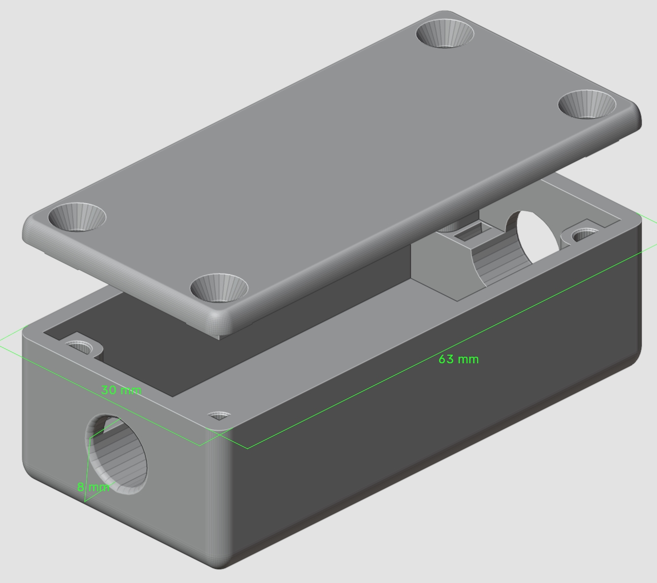 Flat connection box for 2-cable connection by Natrikinae | Download ...