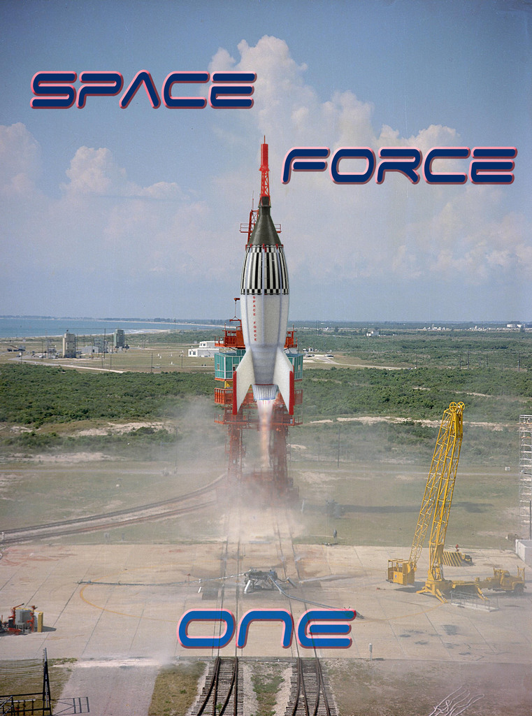 Space Force One! by Jamie Claye | Download free STL model | Printables.com
