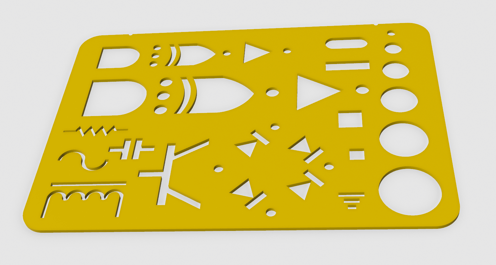 Circuit stencil by Stemonkey | Download free STL model | Printables.com