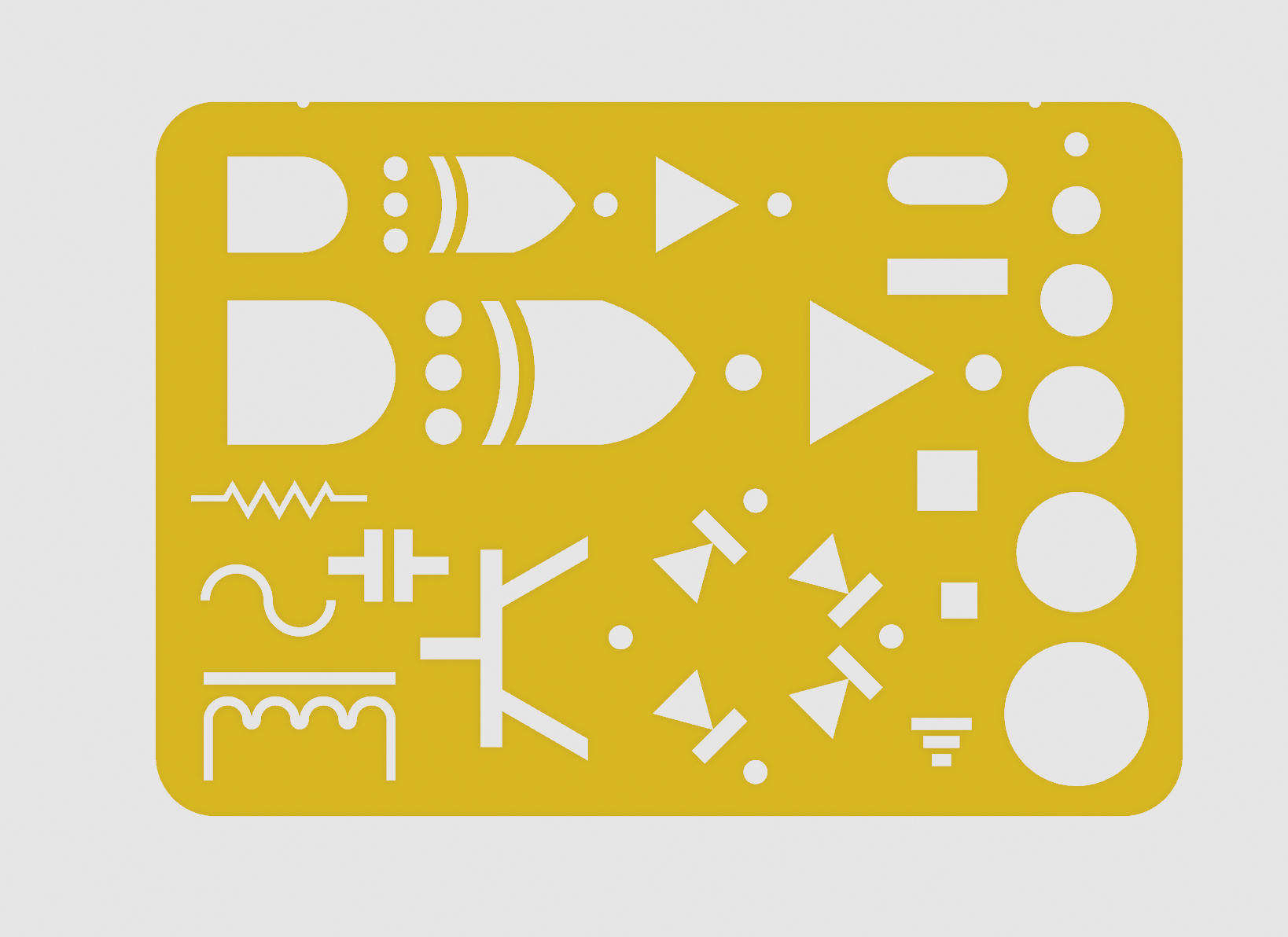 Circuit stencil by Stemonkey | Download free STL model | Printables.com