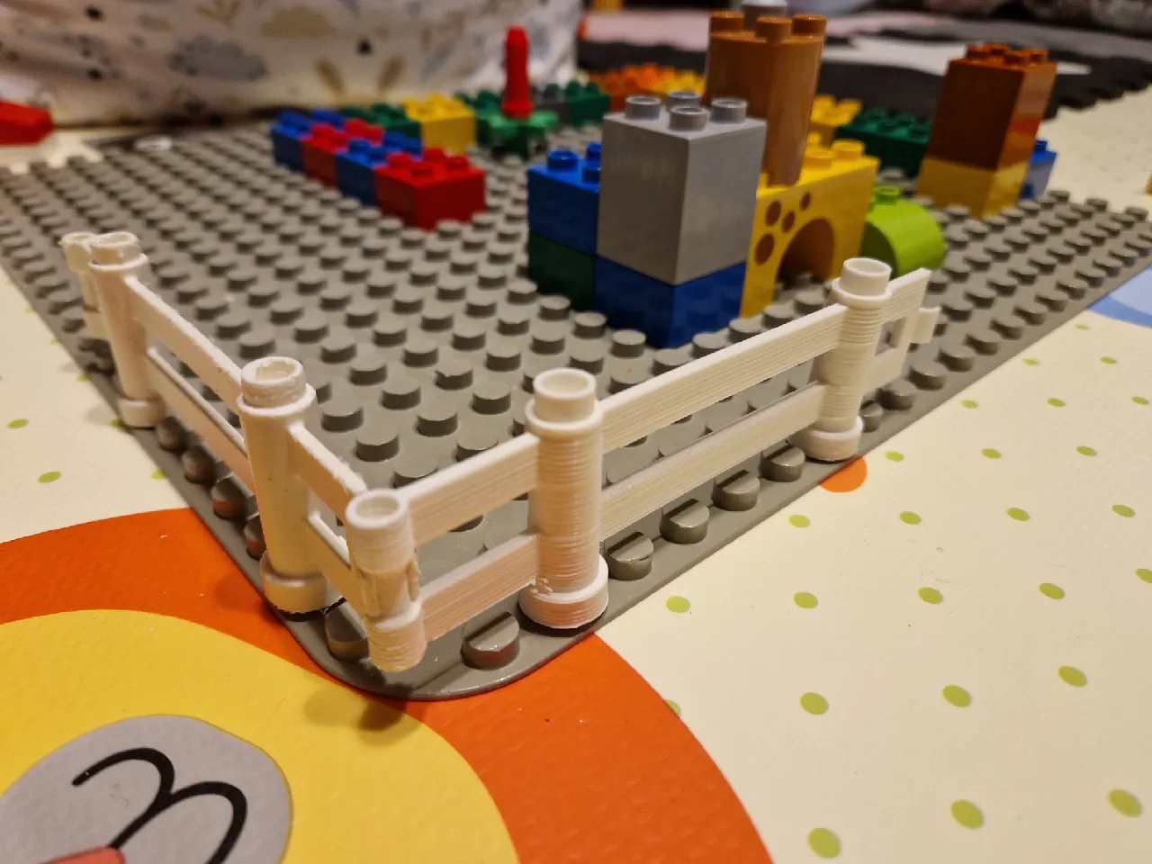 LEGO Duplo Fence by Gábor Molnár | Download free STL model | Printables.com