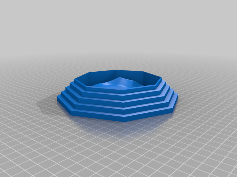 Octagon Steps Dune by TeamVet3D | Download free STL model | Printables.com