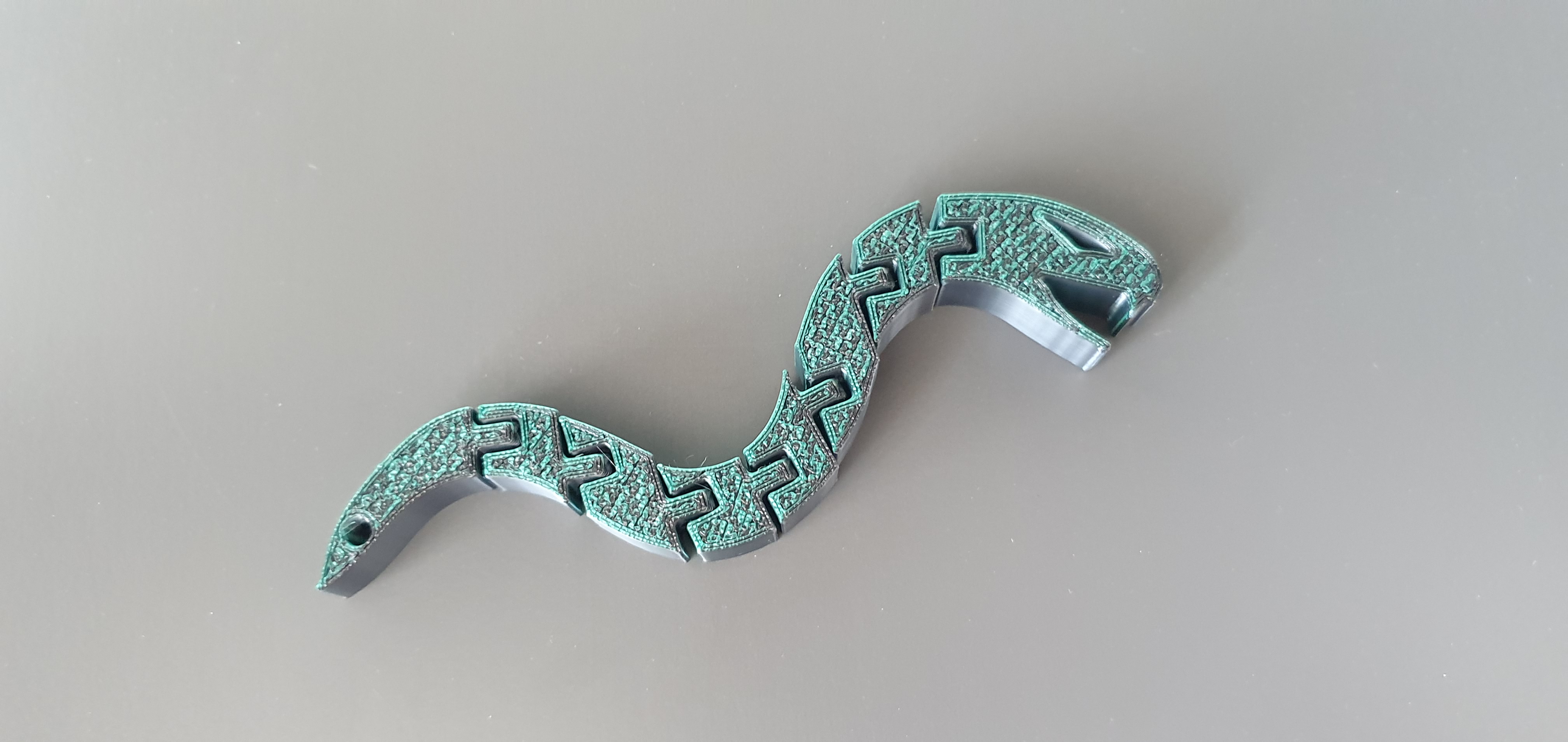 Articulated Snake (Wunsz ) by Wanyangeri | Download free STL model ...
