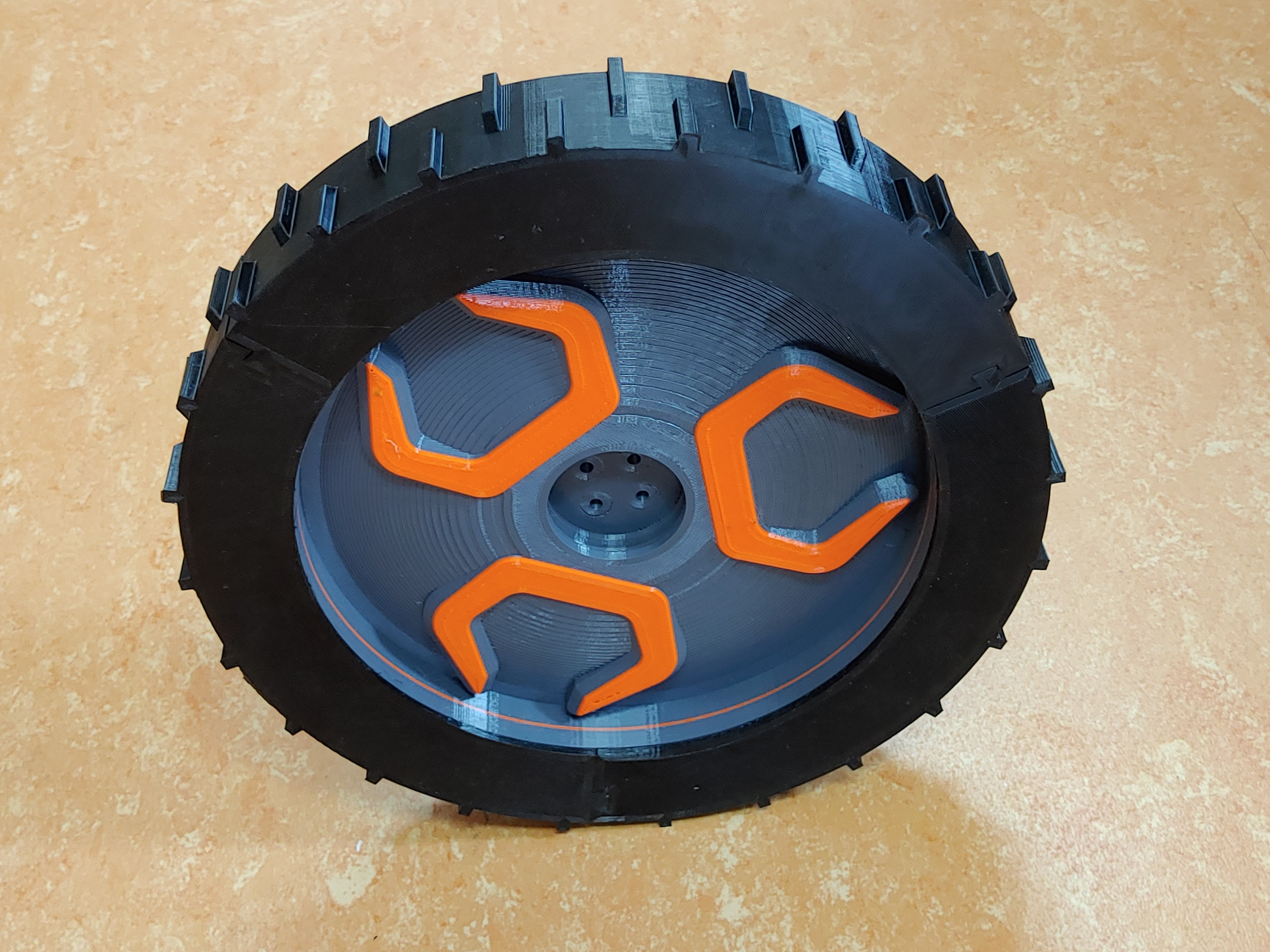 250mm Tire Model "Lawn" for DT200 Rims by Sam | Download free STL model ...