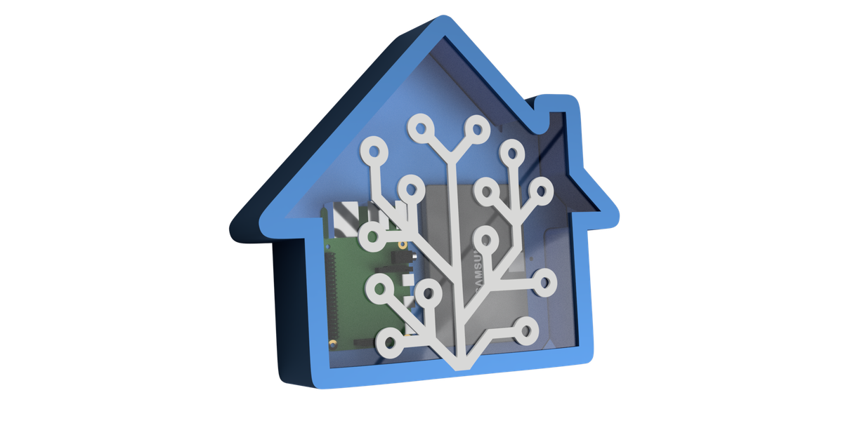 Home Assistant Case/Housing Wall Mount by VAROE | Download free STL ...