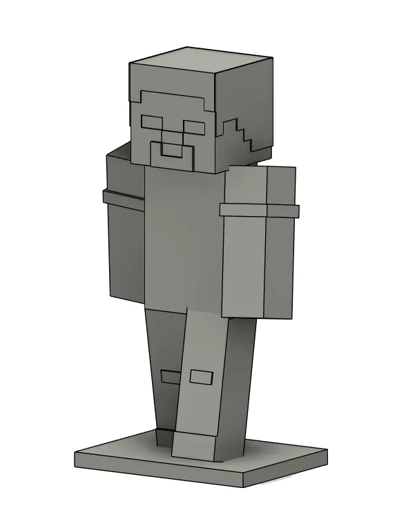 Steve Statue by Kotten | Download free STL model | Printables.com
