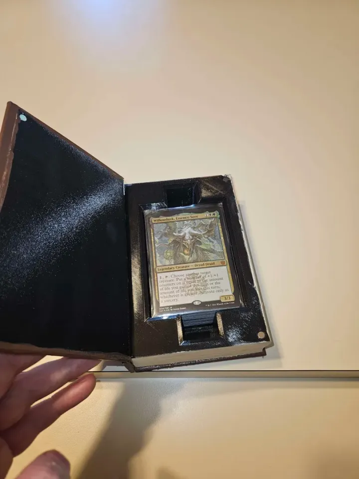 Magic The Gathering Book Deck Box by AXEolotl | Download free STL model ...