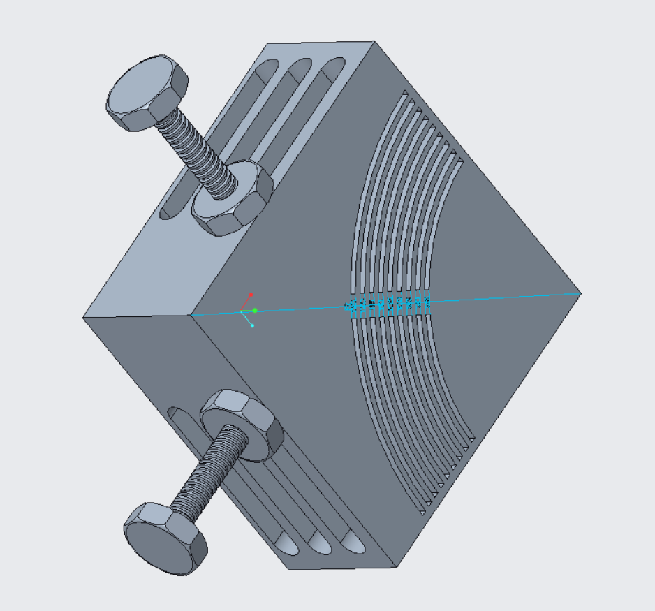 adjustable template for curves by RandomRiffel | Download free STL ...