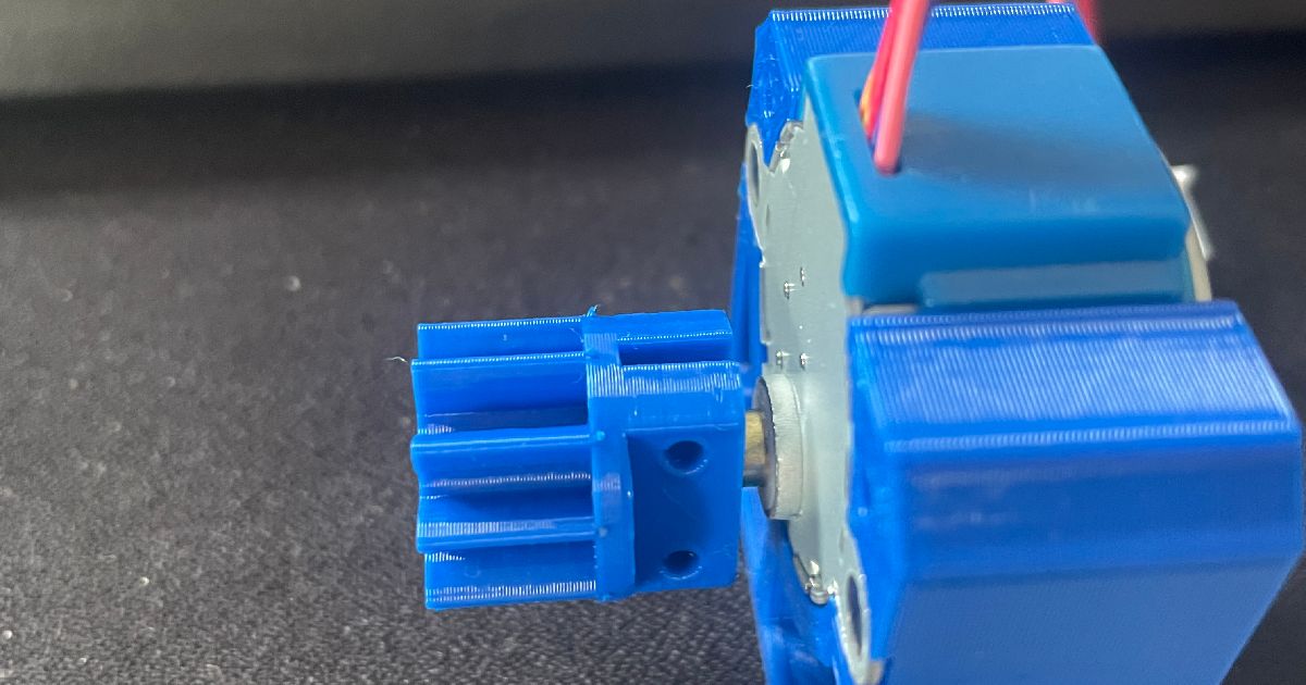 Gear for step motor model 28BYJ-48 by MrCleto | Download free STL model ...