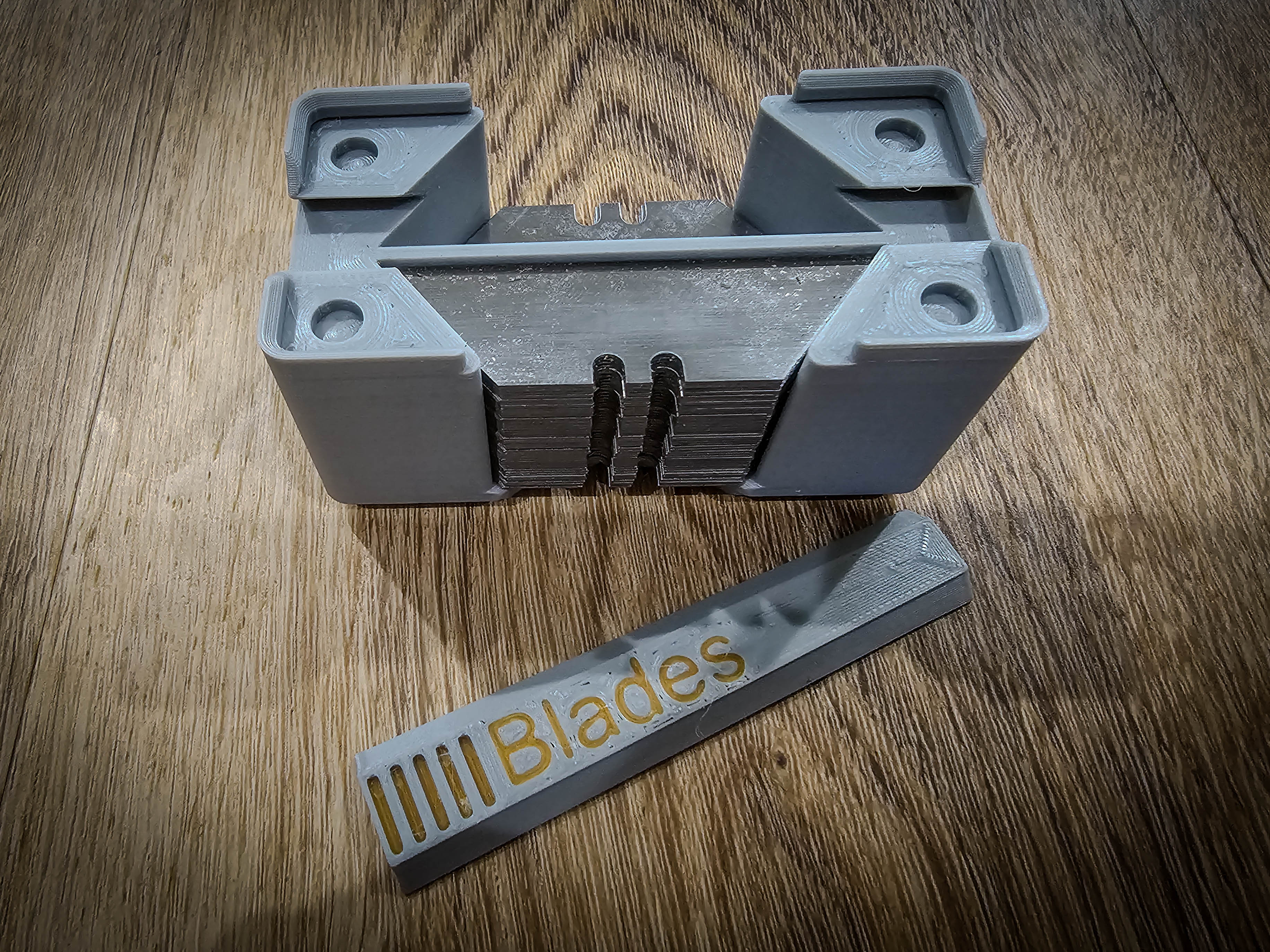 Gridfinity Utility Knife Blade Storage von Chremmler | Kostenloses STL ...
