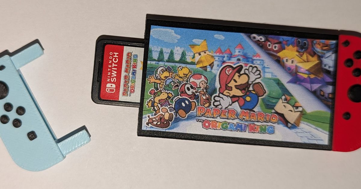 Nintendo Switch game card case by flurl | Download free STL model | Printables.com