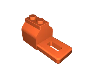 Skadis brick/Lego mount by Dizzy Keebs | Download free STL model ...