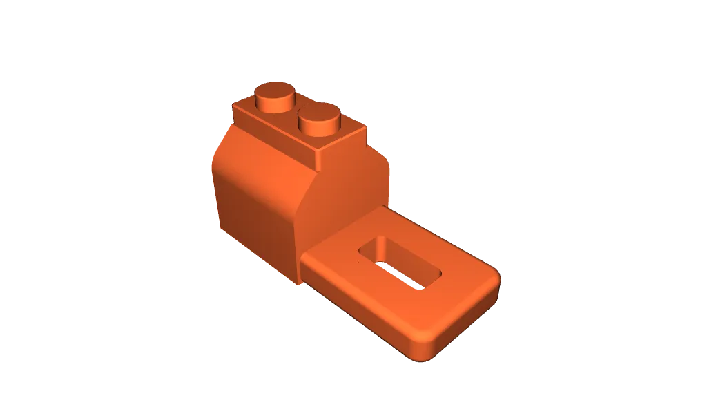 Skadis brick/Lego mount by Dizzy Keebs | Download free STL model ...