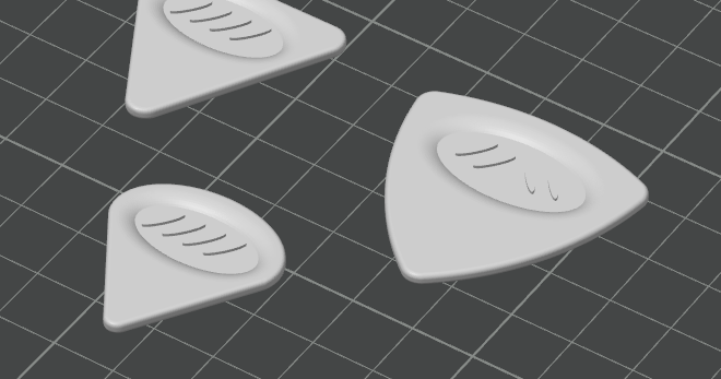 Bass/Guitar Pick Assortments by RobertStevenson1 | Download free STL ...