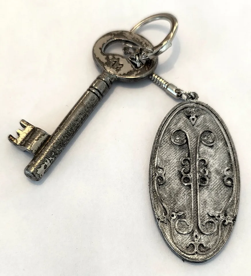 Key ring old style by Iyo | Download free STL model | Printables.com