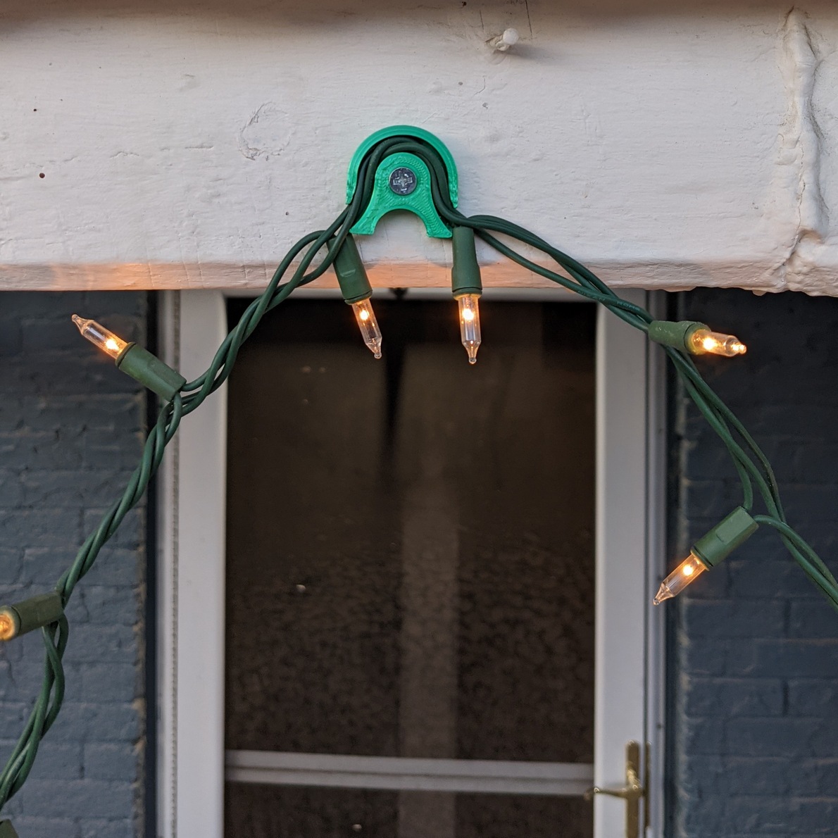 Light String Hanger (Parametric) by Ed Johnson | Download free STL ...