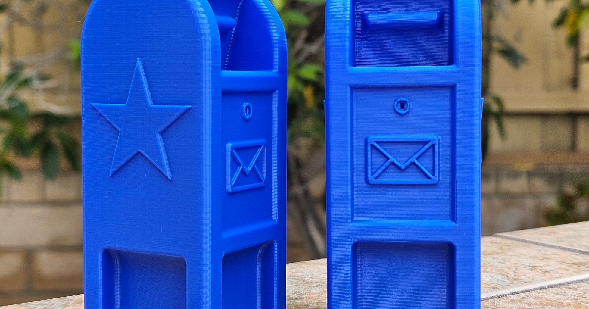 Mailbox by abbymath | Download free STL model | Printables.com