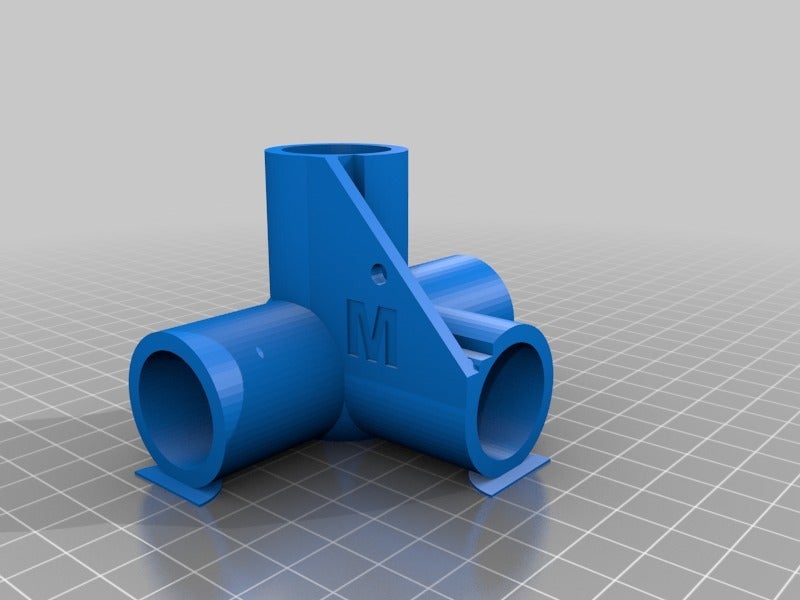 PVC Round Shelf Brackets by 3D-PT | Download free STL model ...