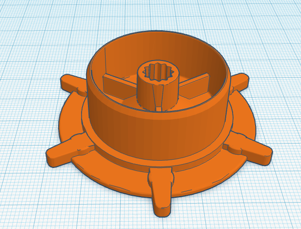 Barrel Nock Cap for Hack Pack 001 by AshBro_278 | Download free STL ...