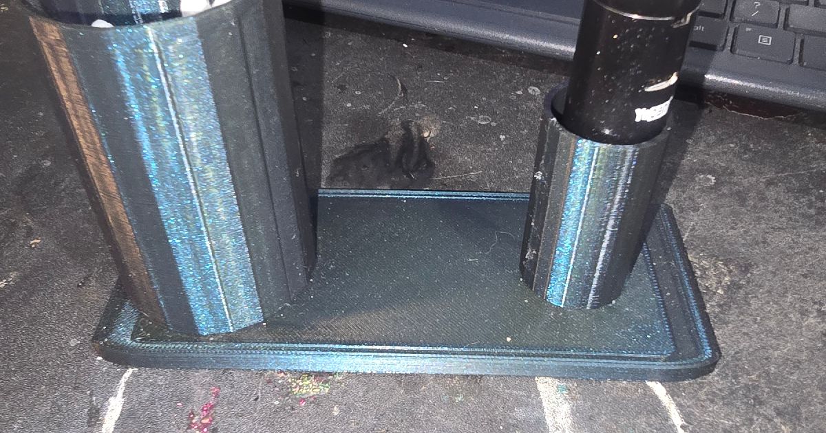 orbit dab rig and cotton swab holder with lid by Ahbowles | Download ...