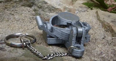Key Chain Jump Trap by DR2D | Download free STL model | Printables.com