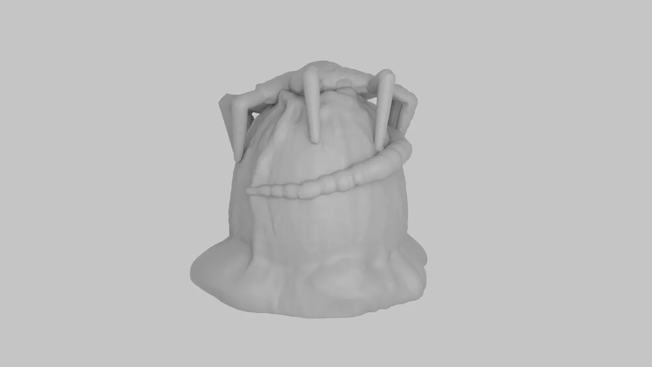 Alien Egg Facehugger Chestburster by pavel benes | Download free STL ...