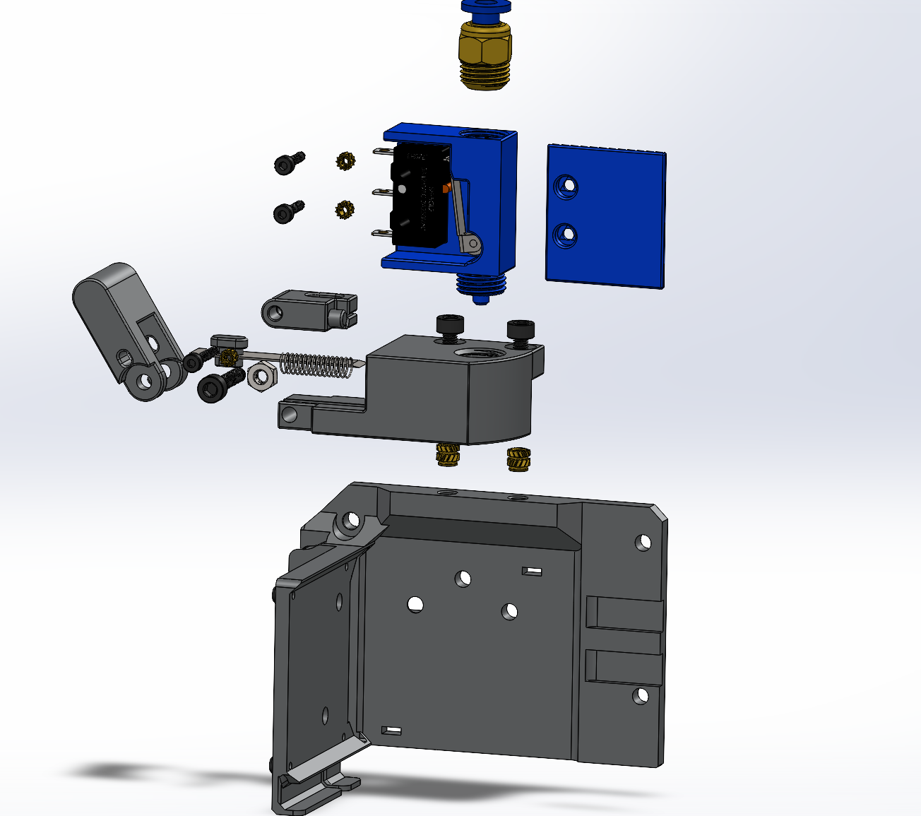 TV06 Filament Cutter and Toolhead Runout Sensor by bieringm | Download ...