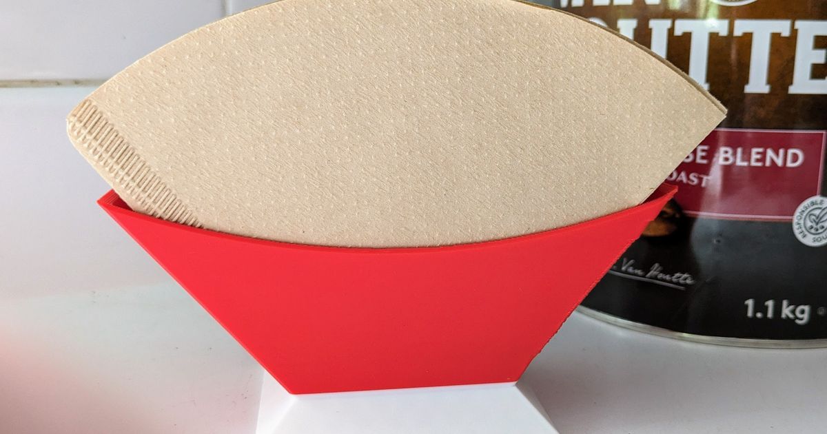 Coffee Filter Holder by Popcorn | Download free STL model | Printables.com