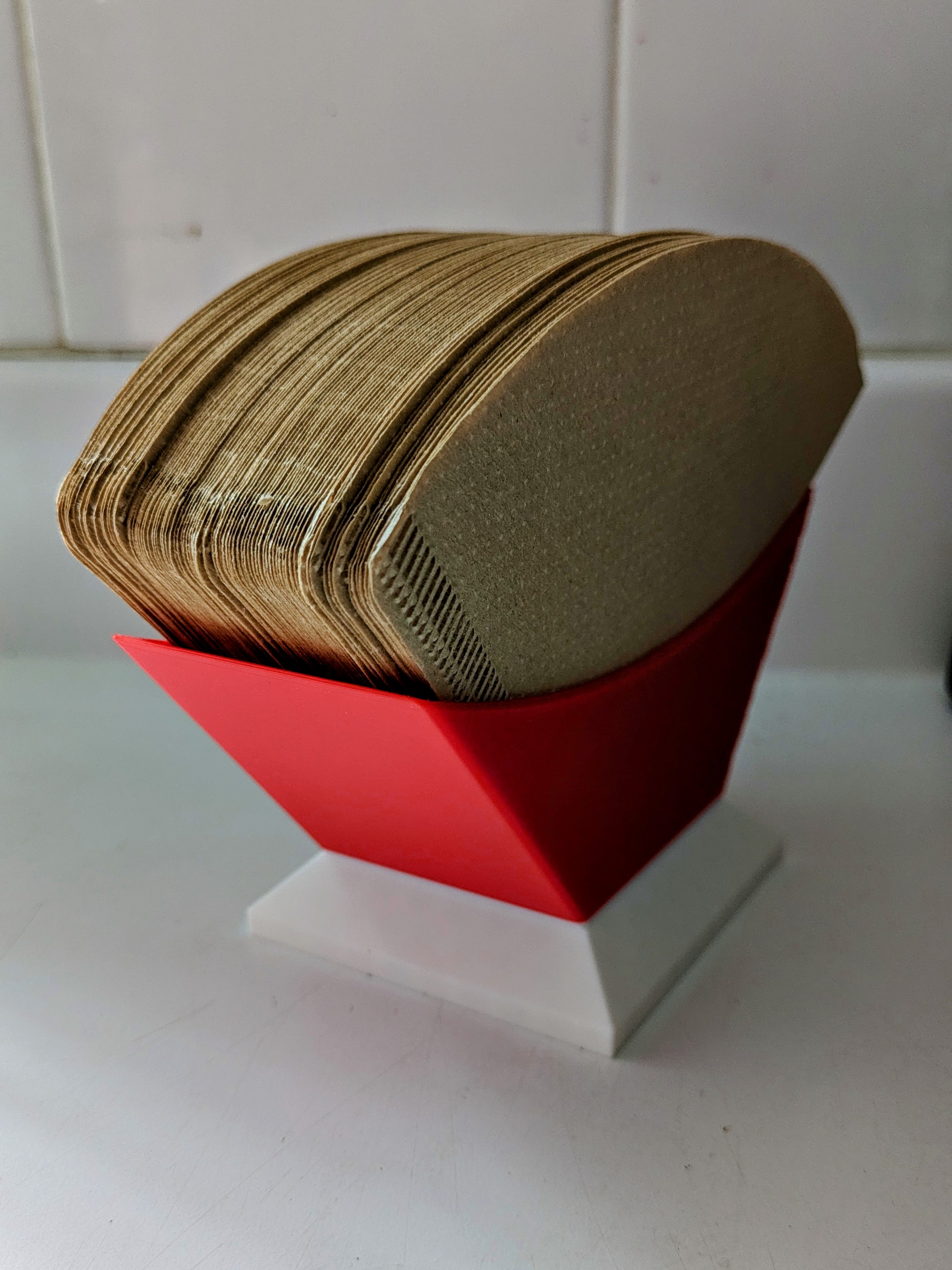 Coffee Filter Holder by Popcorn | Download free STL model | Printables.com