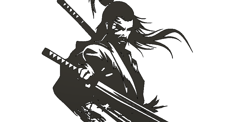 Blind samurai by Leonid Babarinow | Printables Store