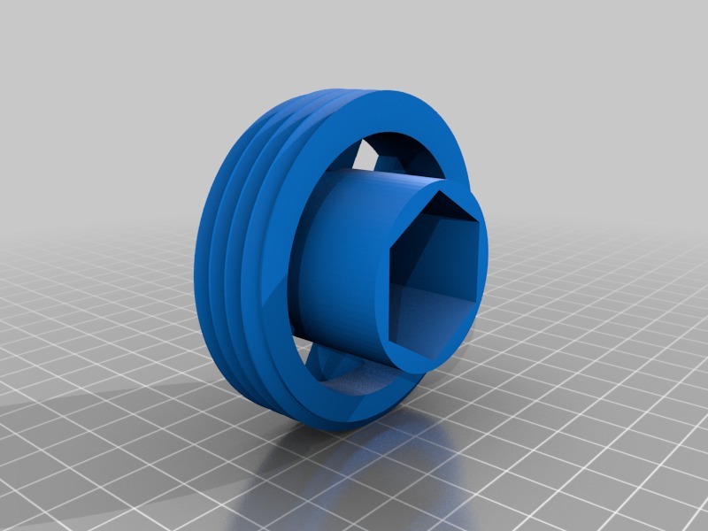 D&D dice container (w/ 25mm D20 insert) by DC | Download free STL model ...