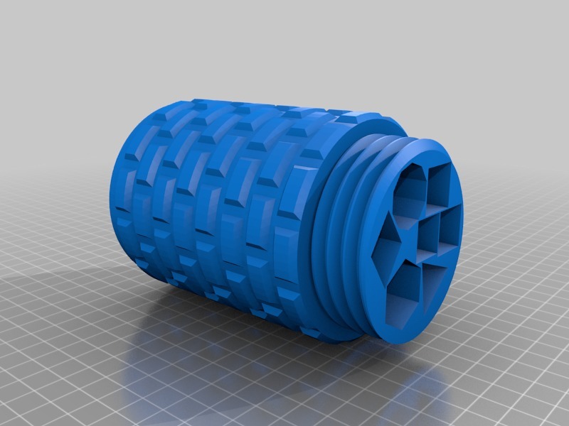 D&D dice container (w/ 25mm D20 insert) by DC | Download free STL model ...