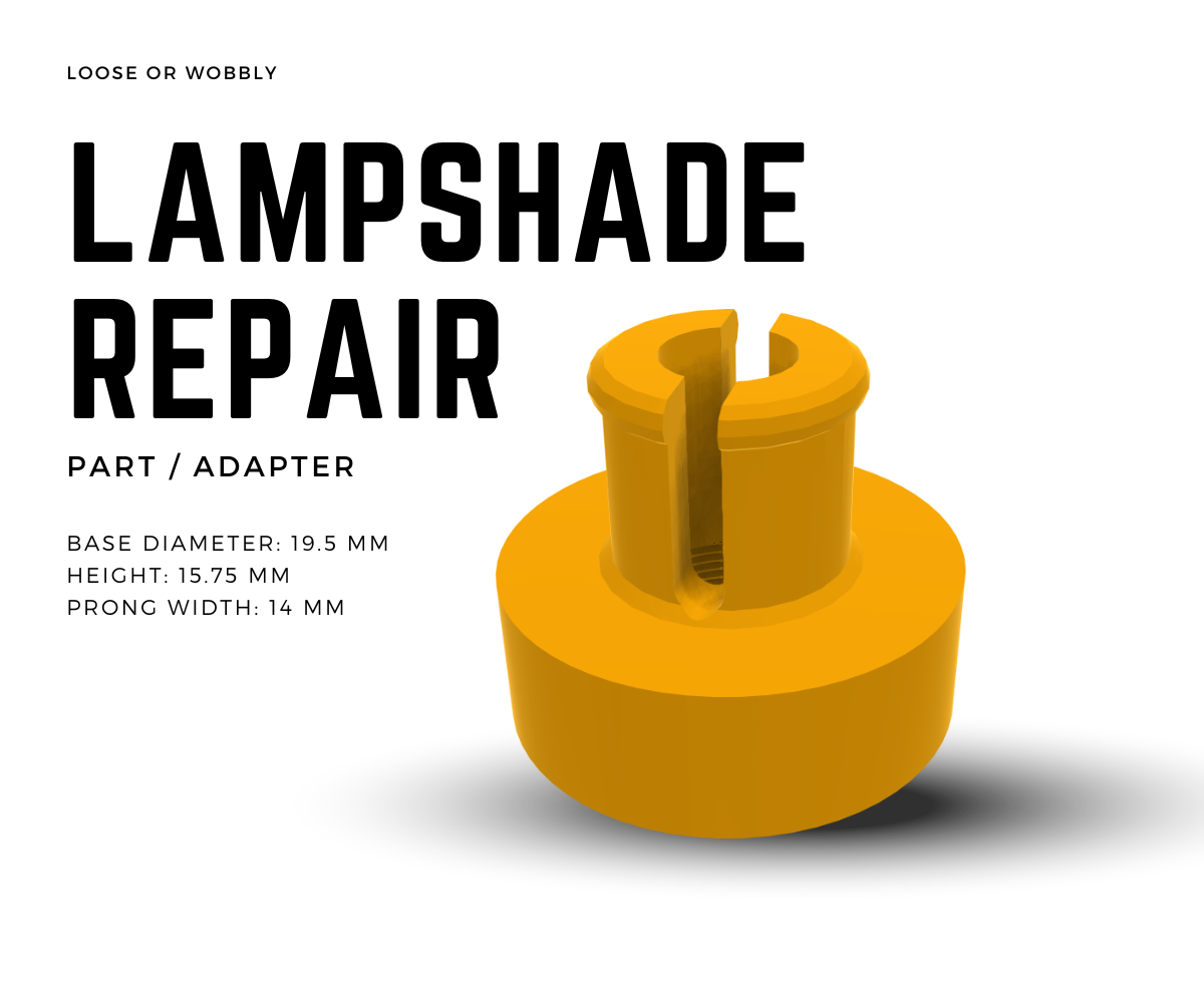 Loose Lamp Shade Part by Sam Viers | Download free STL model ...