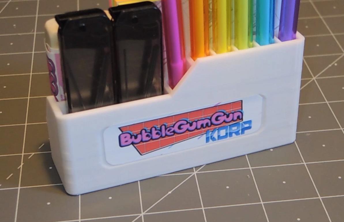 PENCIL HOLDER STICKY NOTE ORGANIZER MODERN DESIGN by BUBBLEGUM GUN ...