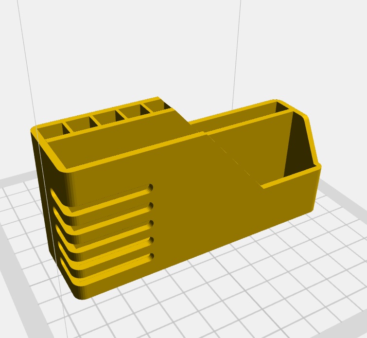 PENCIL HOLDER STICKY NOTE ORGANIZER MODERN DESIGN by BUBBLEGUM GUN ...