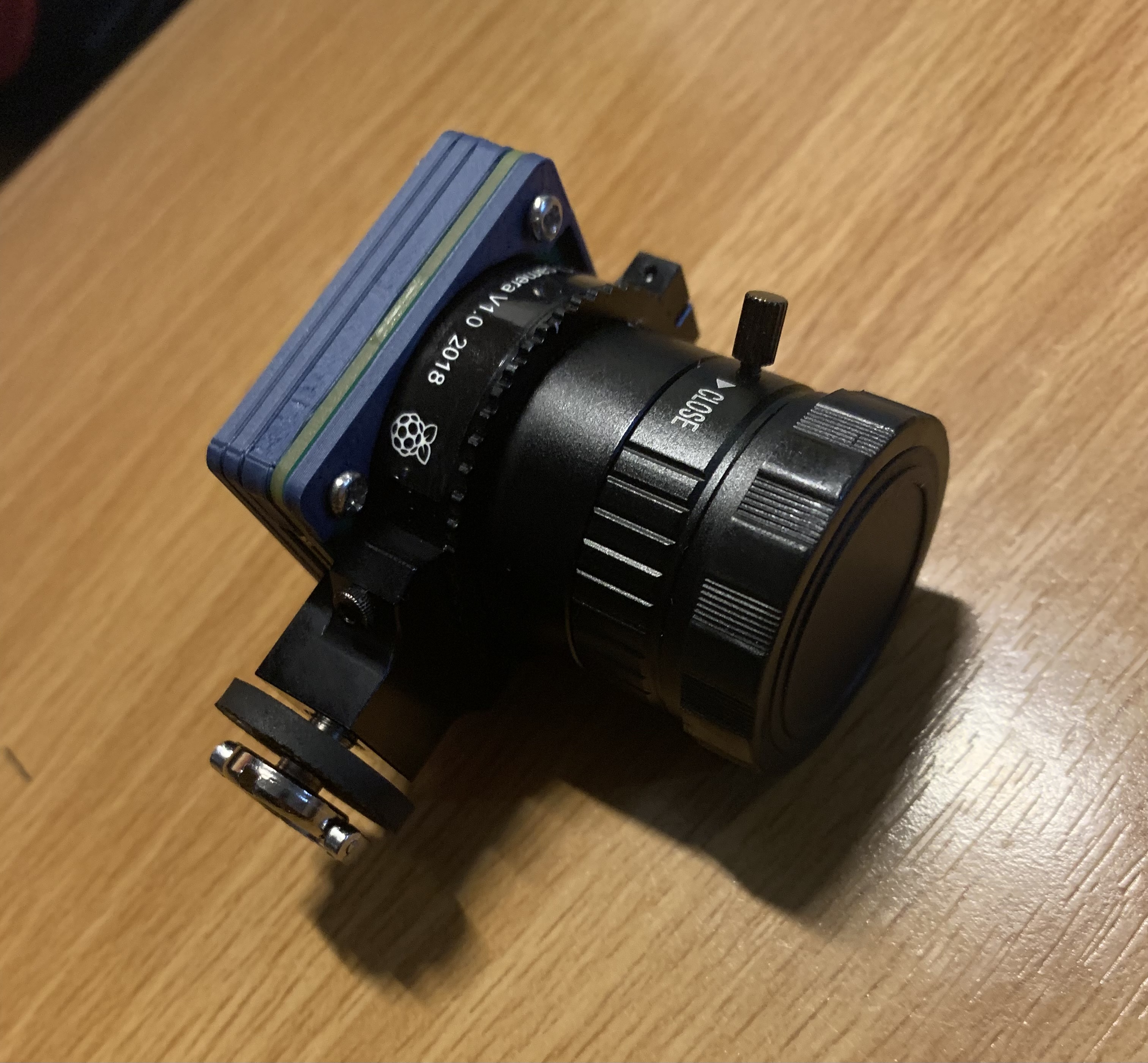 Raspberry Pi HQ Cam 2018 Layered Case by obedrios | Download free STL ...