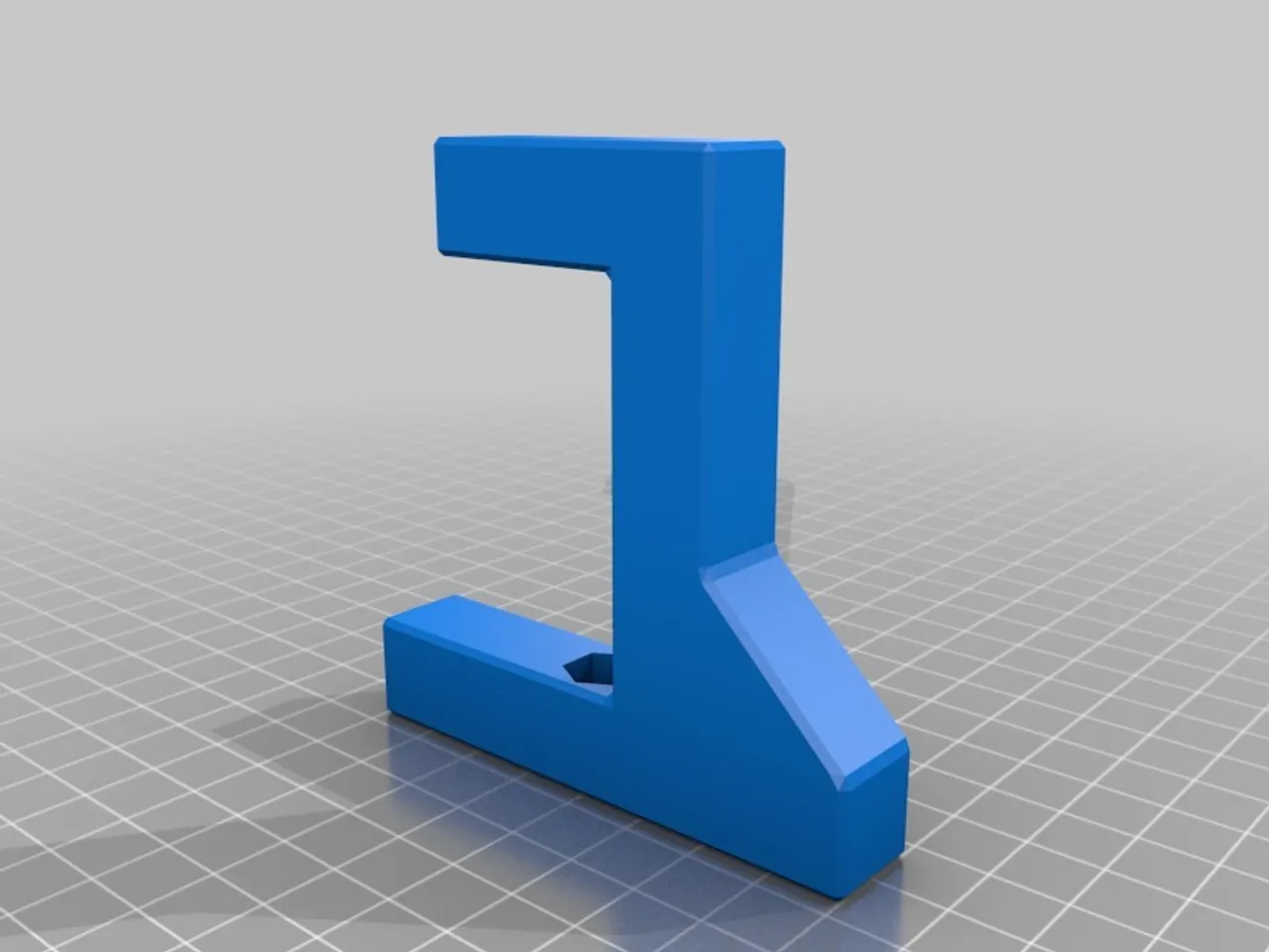 PS4 TV Mount by DC | Download free STL model | Printables.com