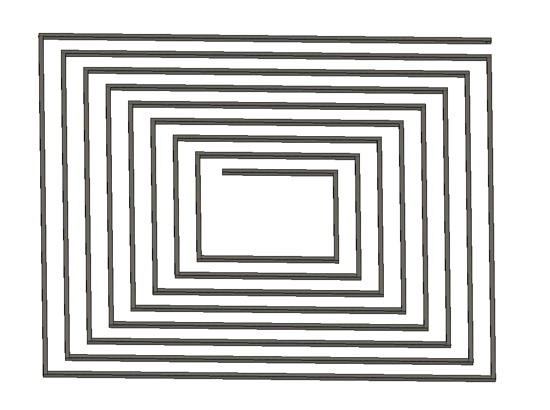 One line box Z offset test pattern by DT | Download free STL model ...