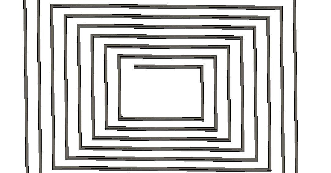 One line box Z offset test pattern by DT | Download free STL model ...
