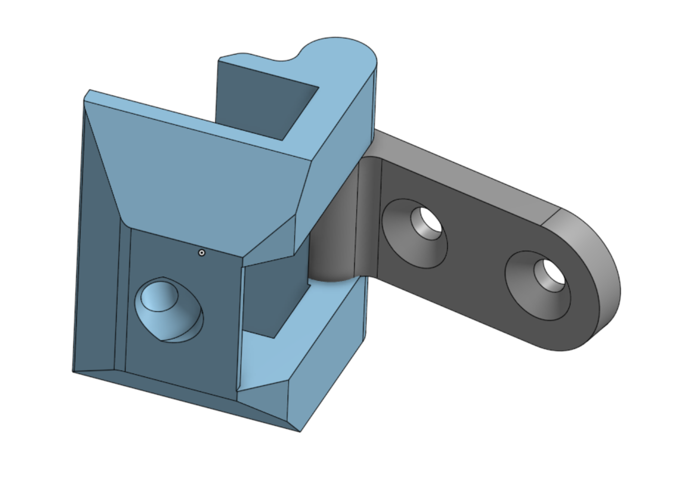 Print-in-Place simple hinge for CP 10mm by DZC | Download free STL ...
