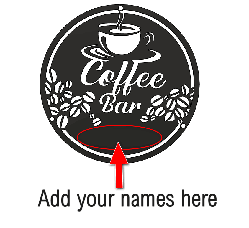 Coffee Bar Sign by DickF | Download free STL model | Printables.com