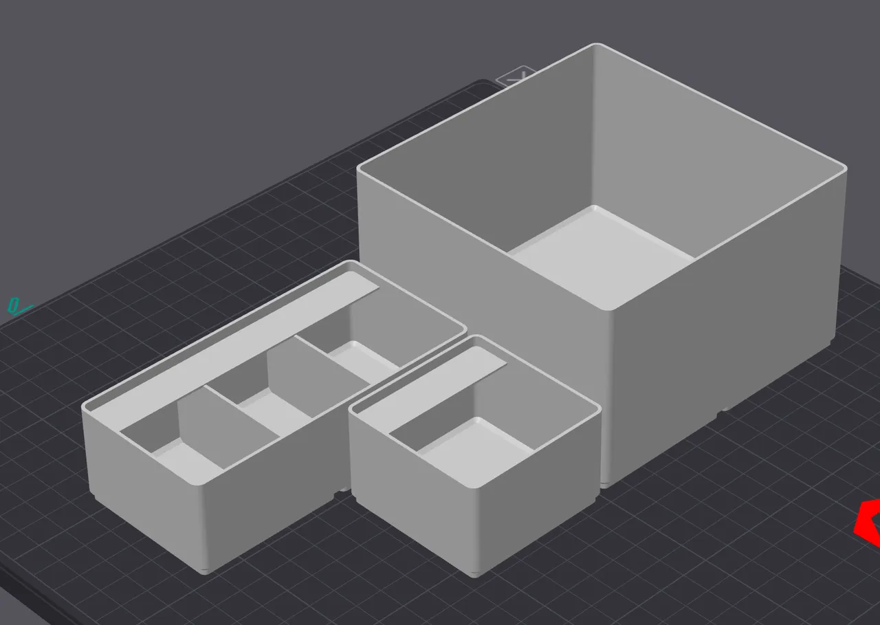 Parametric IKEA Helmer Storage Box Organizer by Jessi | Download free ...
