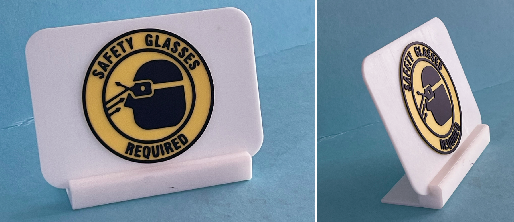 Desktop Safety Sign by Russ Garrett | Download free STL model ...