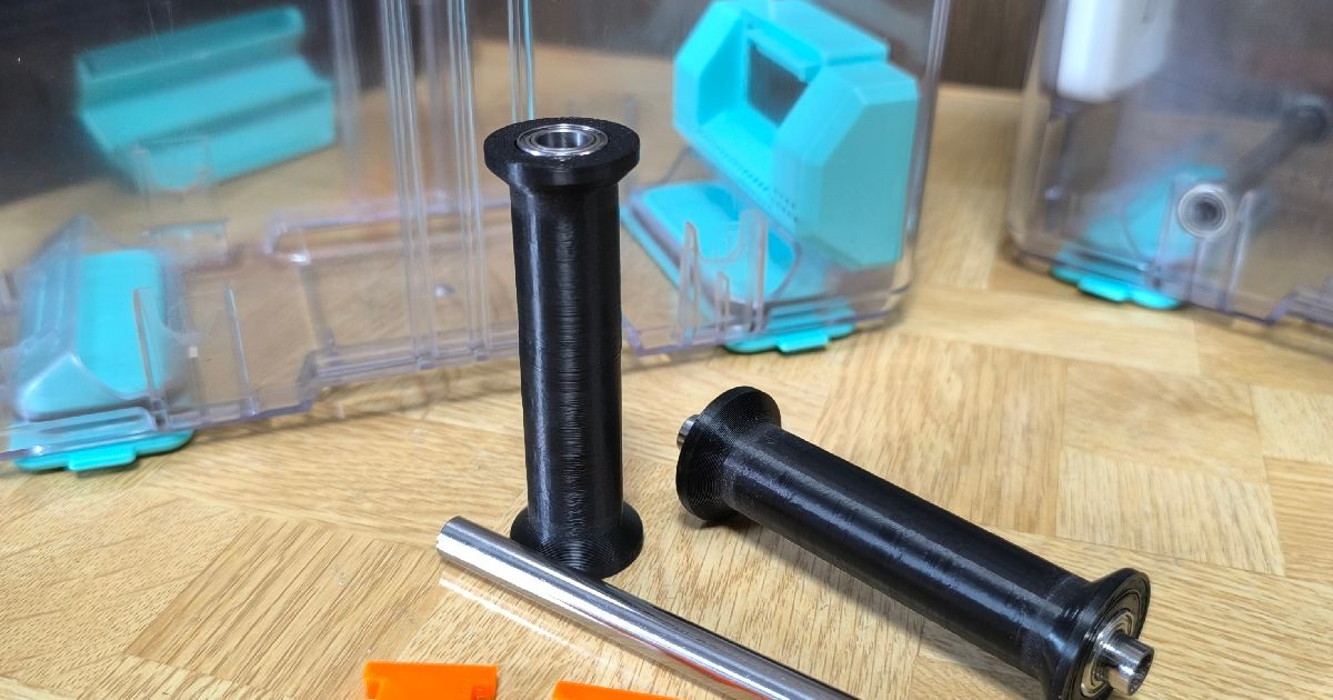 PolyDryer Filament Roller Mod by Penguin_holic | Download free STL ...