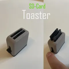 4 slice SD Toaster! by Runfrcover | Download free STL model ...