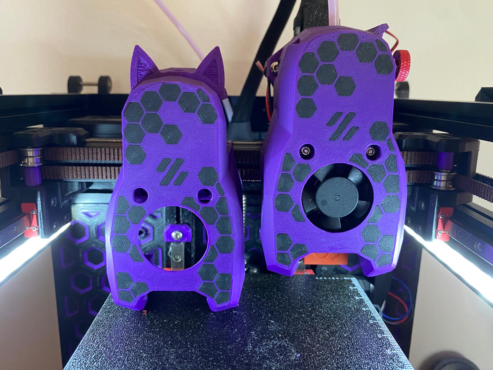 Mini Stealth Burner Hex Face Updated by Basset02 | Download free STL ...